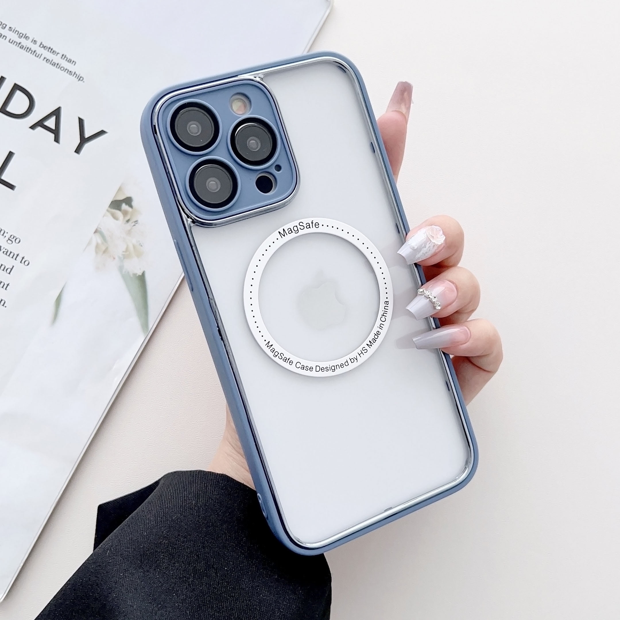 Frosted Translucent Phone Case for iPhone 13 Pro Max 6.7 inch ...