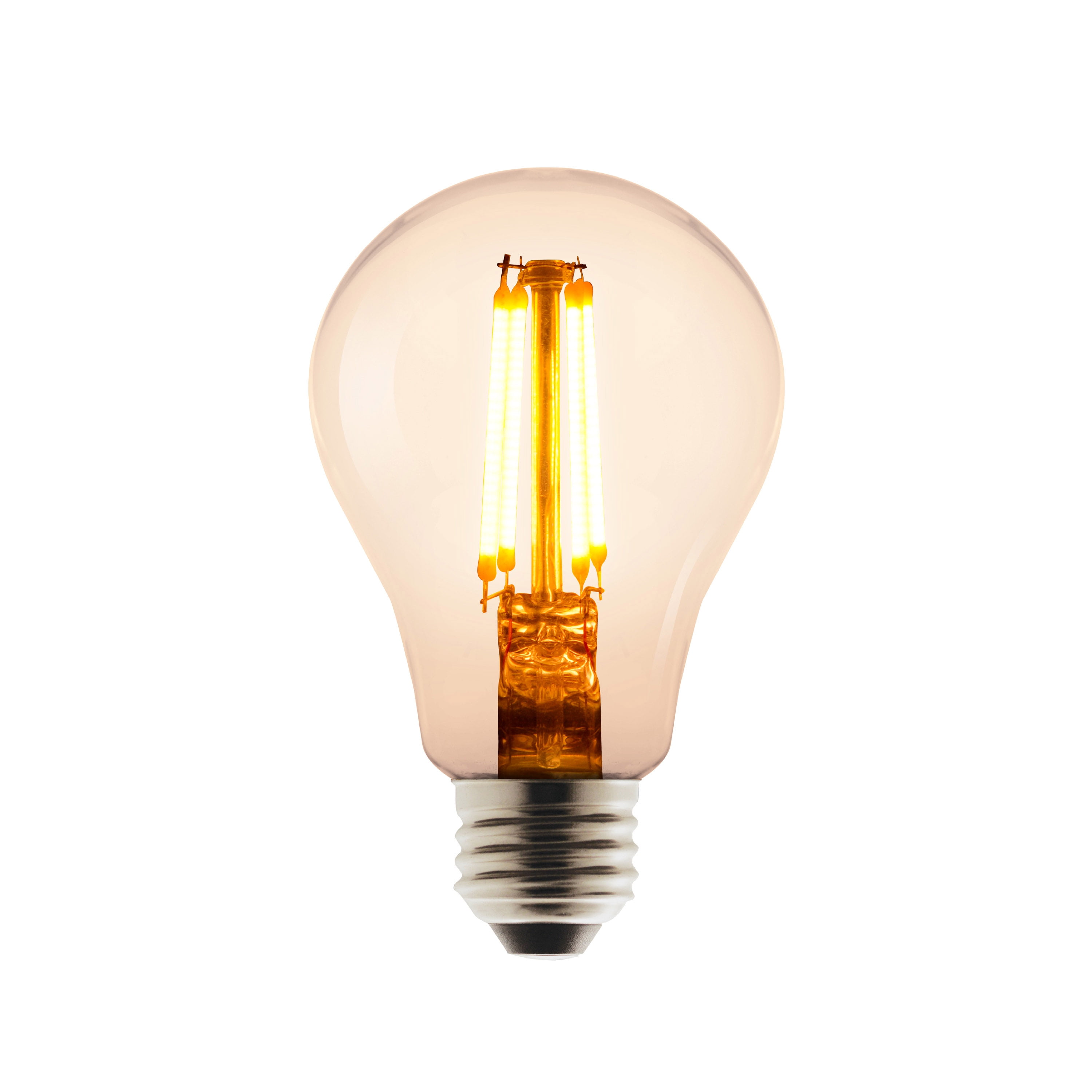 Better Homes & Gardens A15 Vintage LED Amber Light Bulb, 40 Watts ...