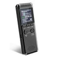 uvwlwu Digital Voice Recorder with Playback Portable MP3 MP4 Player for ...