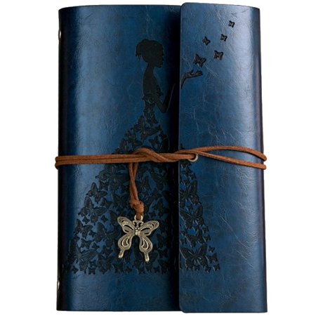 Retro Refillable Leather Journal Diary Writing Travel Notebook ...