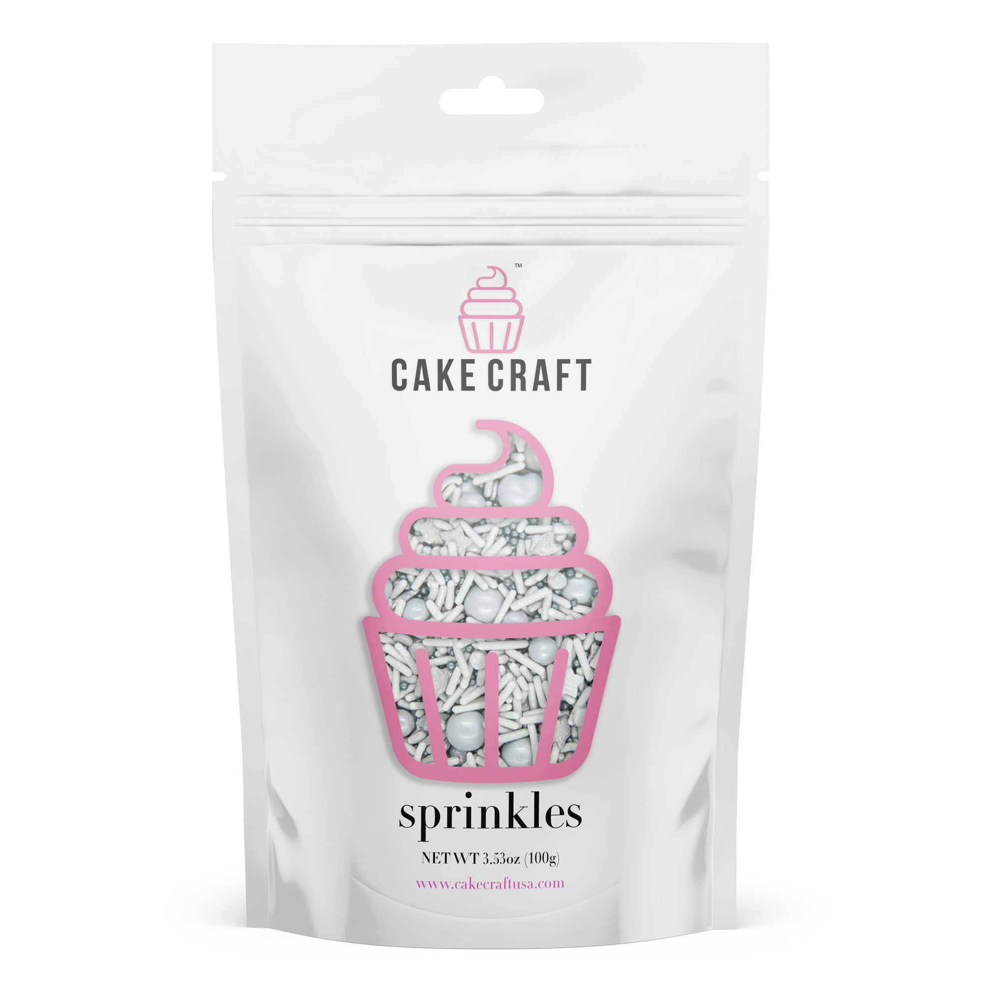 Click here for Cake Craft Silver Sprinkles Mix - 100g  Sugar Stra... prices