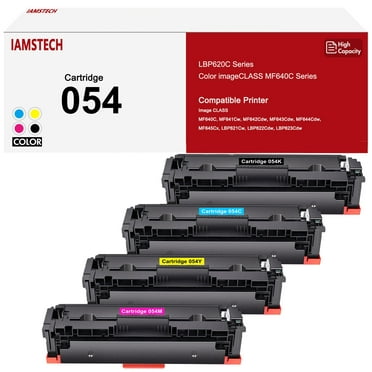 054H 054 4-Pack Toner Compatible for Canon 054 toner cartridge set 054H ...