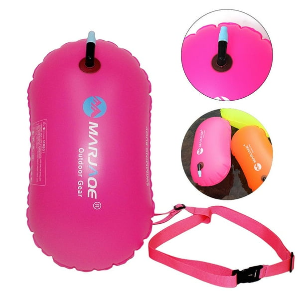 Portable Safety Swim Buoy Tow Float, Highly Visible Swim Buoy for ...