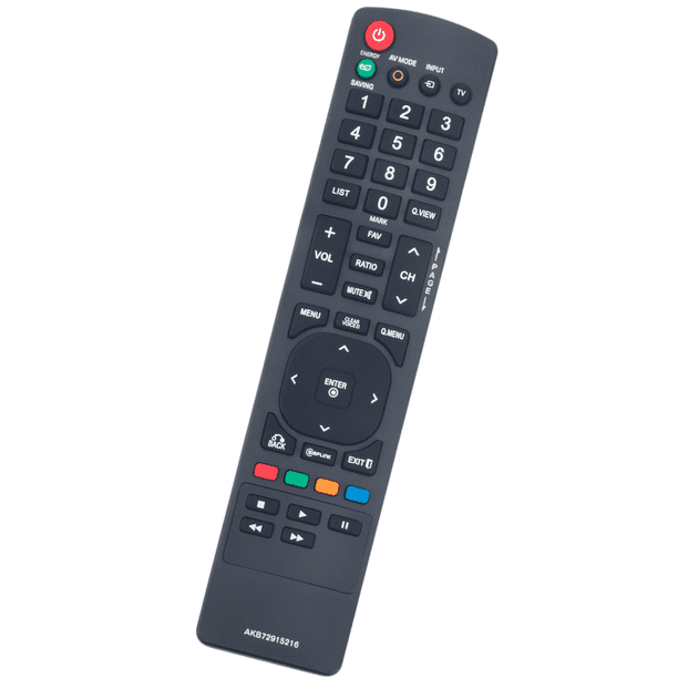 AKB72915216 Replace Remote Control for LG TV 32LE5300 42LE5300 55LE5300 ...