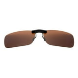 Night Vision Anti Glare Polarized Clip On Driving Glasses Lens ...