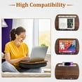 Neasyth Lap Beanbag Book Stand for Hands Free Reading Comfortable ...