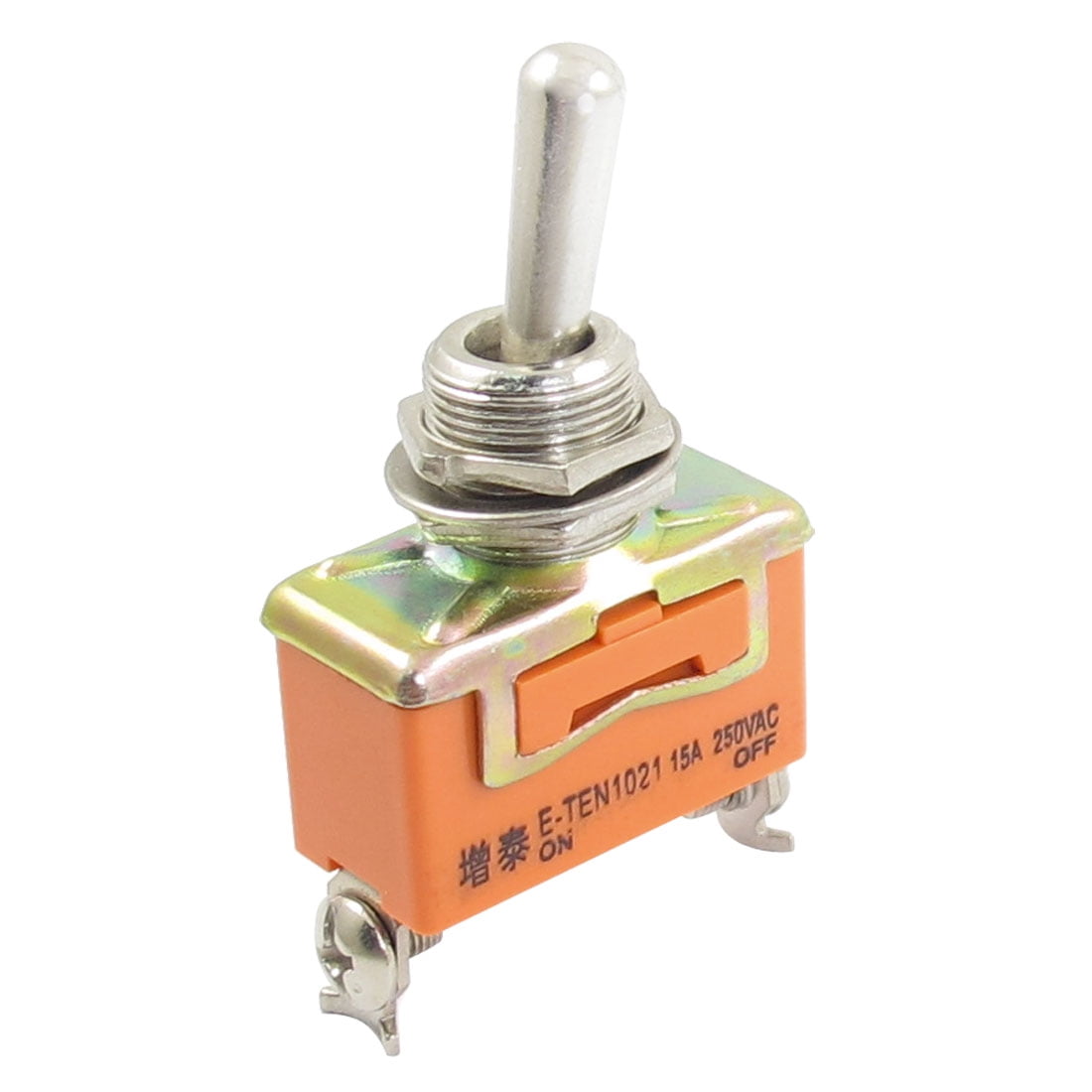 AC250V 15A ON-OFF SPST 2 Position 2 Terminals Toggle Switch | Walmart ...