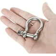 OwnShow 14PCS Bow Shackle 5/16 Inch, Heavy Duty Stainless Steel Shackle ...