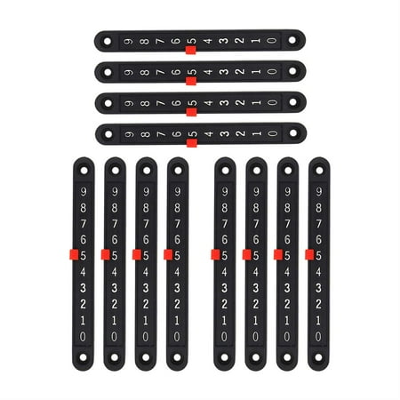 Baohd 12pcs Foosball Scoring Counter Space Saving Table Football Cursor ...