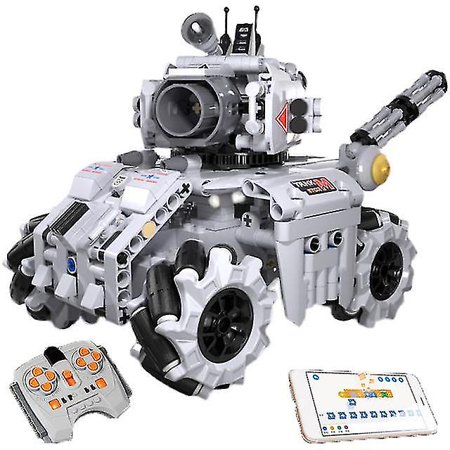 High-tech Remote Control Tank Model Building Blocks Moc Graphics ...