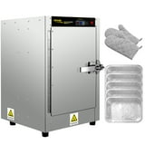 VEVOR Hot Box Food Warmer, 19x19x29in Concession Warmer with Water Tray ...