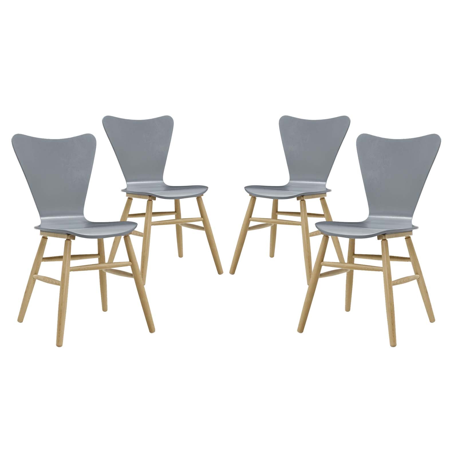 Modern Contemporary Urban Design Dining Kitchen Room Side Chair, Set of ...