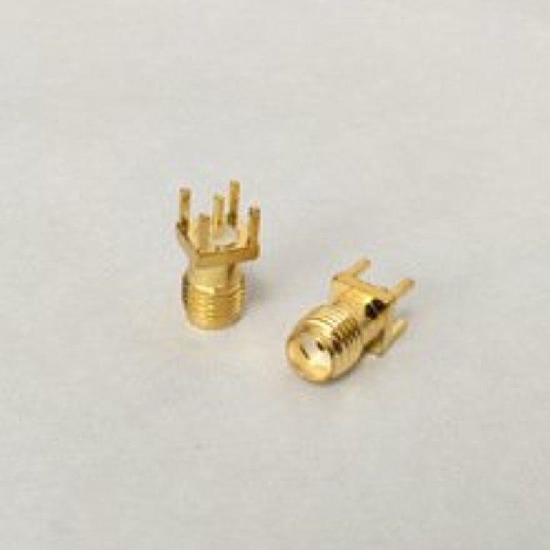 RF Adapter SMA PCB Connector Straight Type Female Jack Goldplated High ...