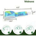 Welnove Hammer Toe Straightener - 12 PCS Toe Splints & Wraps Cushioned ...