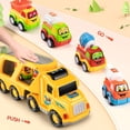 RUVINCE Construction Truck Toys 5-in-1 Friction Power Toy for Kids ...