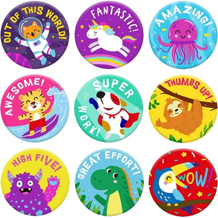 Sweetzer Orange Reward Stickers for Teachers. 1008 Stickers for Kids in ...