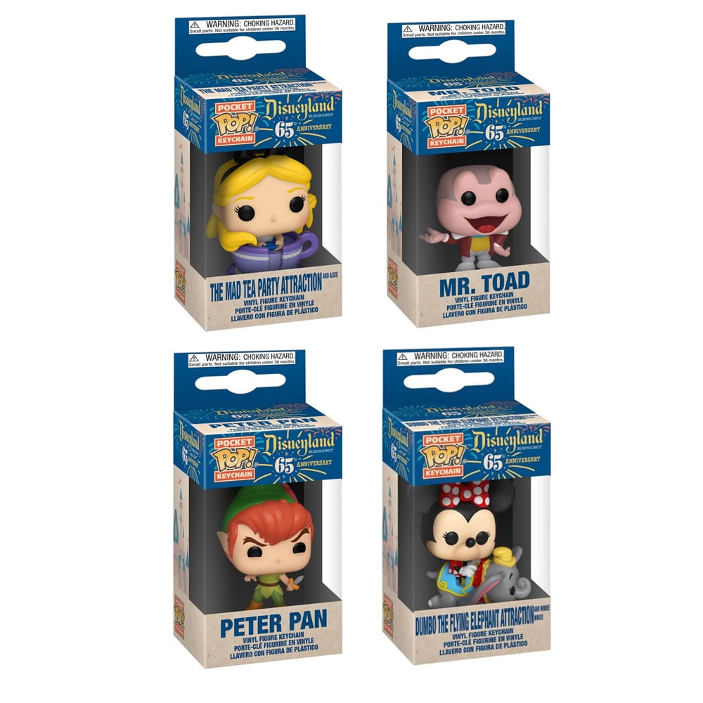 Funko Pocket POP! Keychains Disneyland 65th Anniversary S2 - SET OF 4 ...
