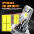 CANBUS 2x H7 LED Headlight Bulbs 6000K White 10000LM Super Bright High ...