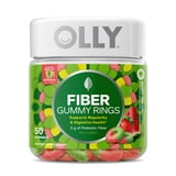 OLLY Fiber Gummy Rings, 5g Prebiotic Fiber, Digestive Support ...