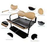 MODZ® Flip4 EZGO RXV (2008-up) Golf Cart Rear Seat Kit – White ...