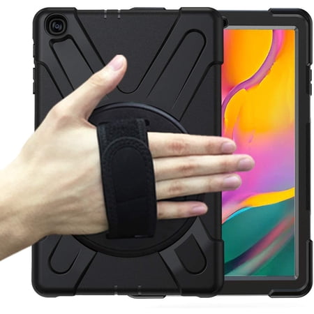 Galaxy Tab A 10.1 2019 T510/T515 Case, KIQ Shockproof Rugged Hybrid ...