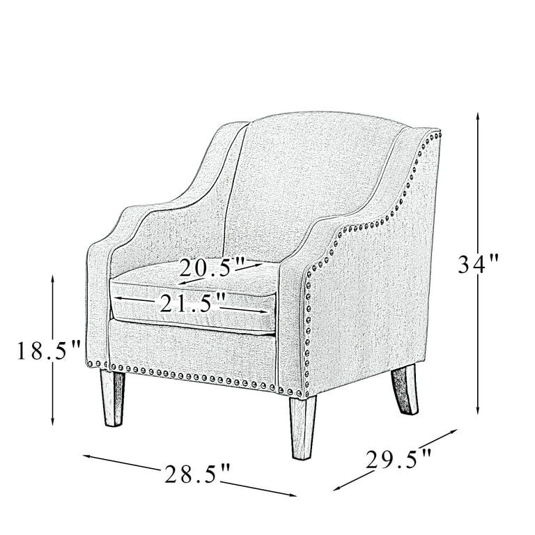 Club Chair Dimensions