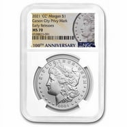 2021-(CC) Silver Morgan Dollar (CC Privy, Box & COA) - Walmart.com
