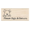 Hero Arts Please Sign & Return Pup Stamp 3/Bundle (HOAD453-3) - Walmart.com