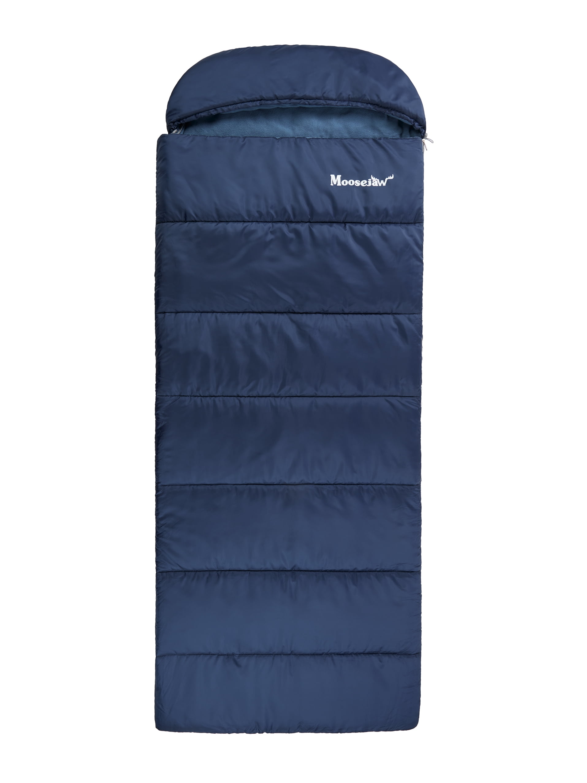 Moosejaw Snoozilla XL Sleeping Bag, 30-Degree, 78" x 30", Adult, Blue ...