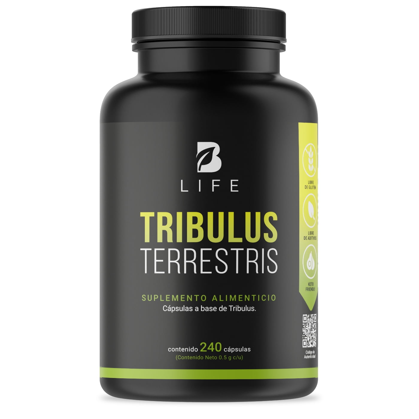 Tribulus Terrestris 240 Cáps. Ingredientes Naturales. B Life. BLIFE ...