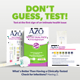 AZO Urinary and Vaginal pH Test Kit, At-Home UTI Test Strips for ...