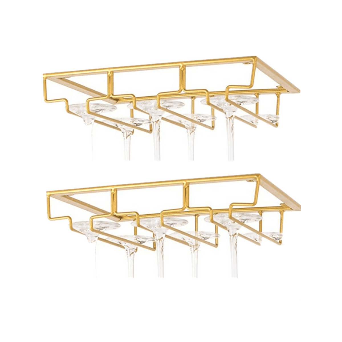 Click here for Unbranded 2pcs Wine Glass Rack  Wine Glass Hanger... prices