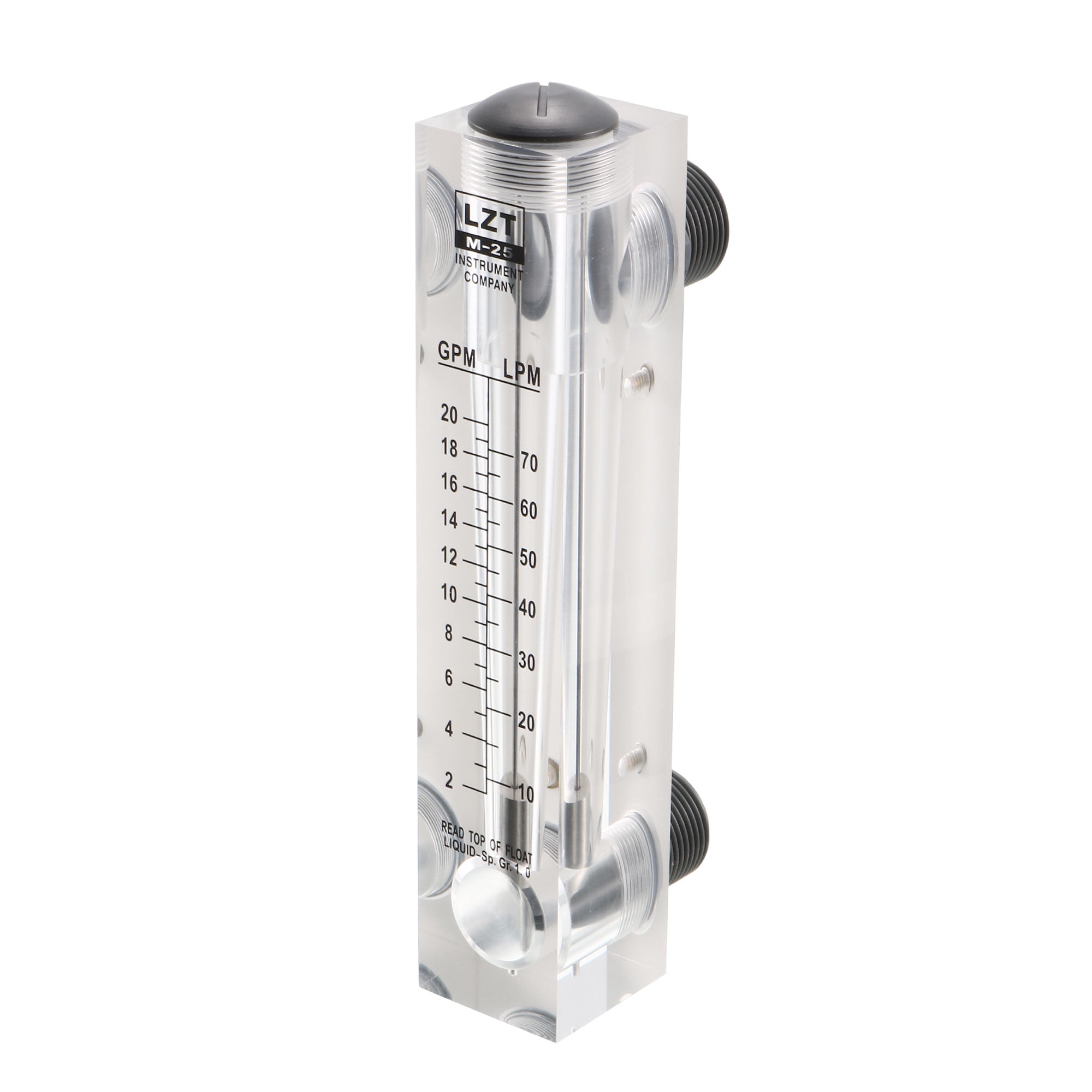 Unique Bargains 10 70 LPM 5 35 GPM Tube Type Water Liquid Flow