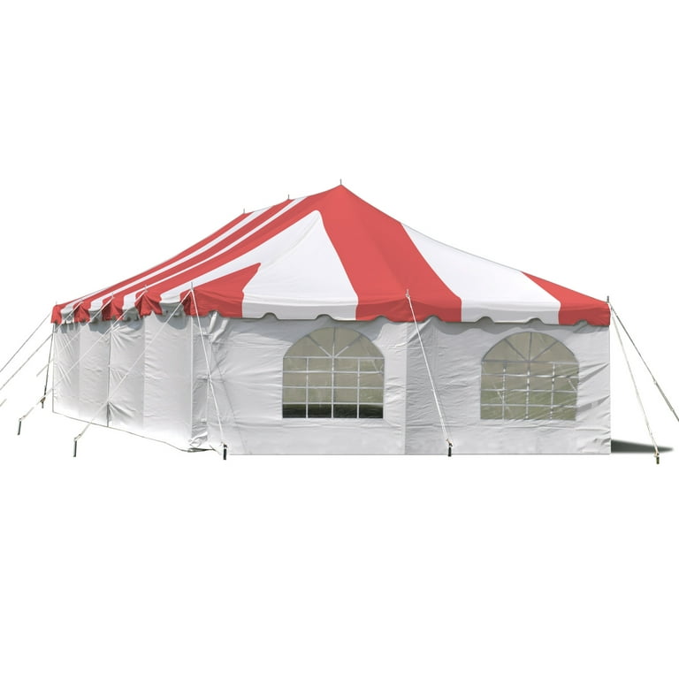 Red And White Canopy Tent
