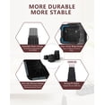 LandHope Heavy Duty Furniture Risers - Adjustable 3,5,8 inch Lift ...