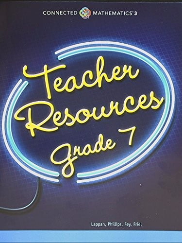 Pre-Owned Connected Mathematics 3. Teacher Resources Grade 7, for 8 ...