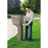 Step2 MailMaster Plus Plastic Mailbox with Stone Gray Finish - Walmart.com