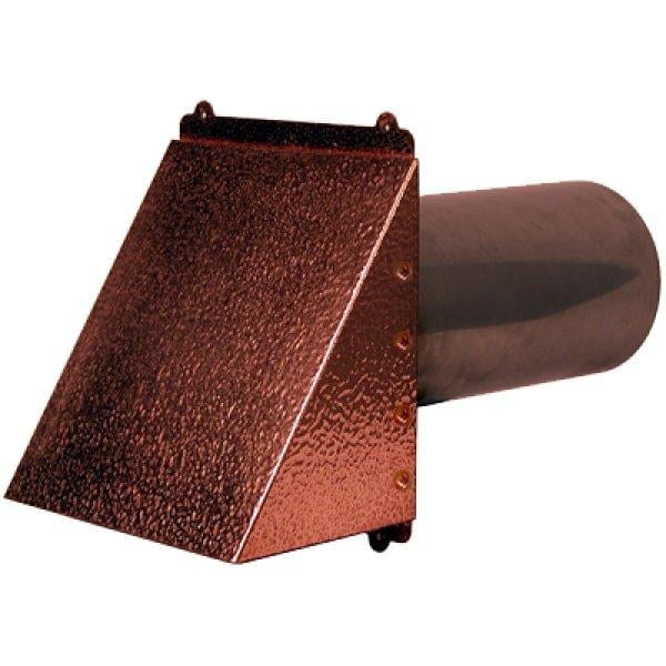 Hammered Copper Dryer Vent / Exhaust Vent 4" - 12" Duct Size: 10 ...