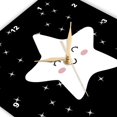 3drose, Image of a Star, 15x15 Wall Clock - Walmart.com