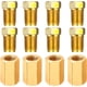 12 Pcs Brake Line Fittings, 3/8"-24 Threads Brake Line Fittings Set for ...
