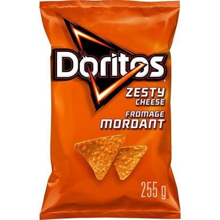 Doritos Zesty Cheese Tortilla Chips, 255GM - Walmart.ca