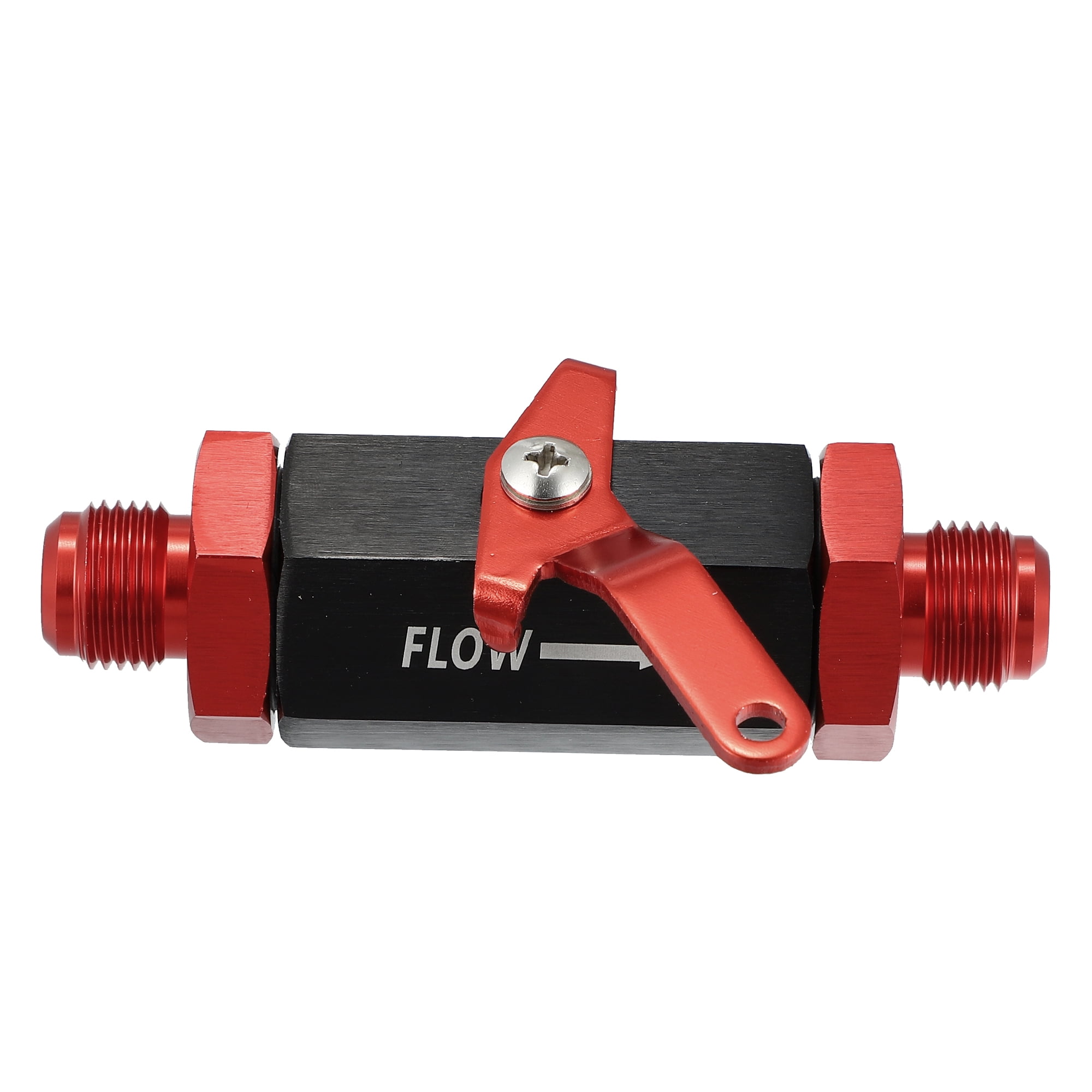 Unique Bargains AN8 Shut Off Valve Fuel Fitting fuel Flow Control ...