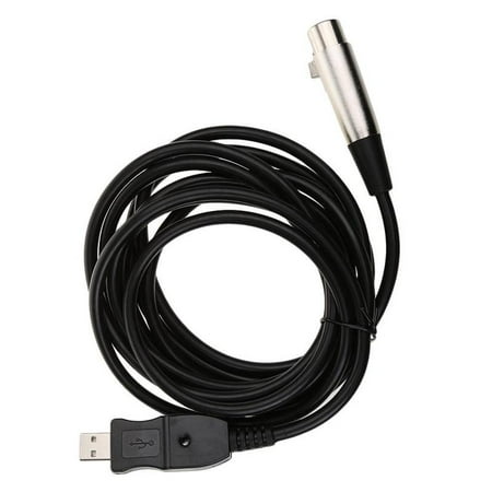USB XLR Female to Usb jacks Microphone USB MIC Link Cable New | Walmart ...