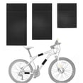 3pcs Neoprene Bicycles Frame Protector Bike Frame Protective Cover ...