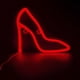 Coloody High heels Shaped Neon Lights LED Neon Light Sign Neon Wall ...