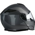 Z1R Solaris Solid Modular Motorcycle Helmet Dark Silver MD - Walmart.com