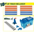Hot Wheels Track Builder Multi Loop Box with 1 Toy Car in 1:64 Scale ...
