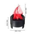 Electronic LED Fire Flame Lamp Flame Effect Lamp Art Ificial Flame 3D ...