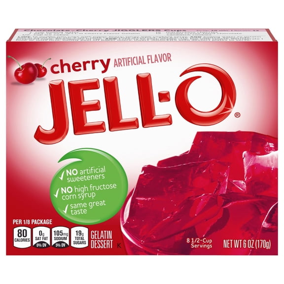 Jell-O Mango Artificially Flavored Gelatin Fruit Dessert Mix, 3 oz Box ...