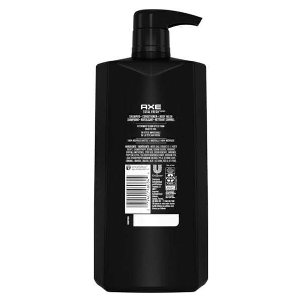 Axe Total Fresh 3-in-1 Shampoo Conditioner & Body Wash for Men, 28 fl ...